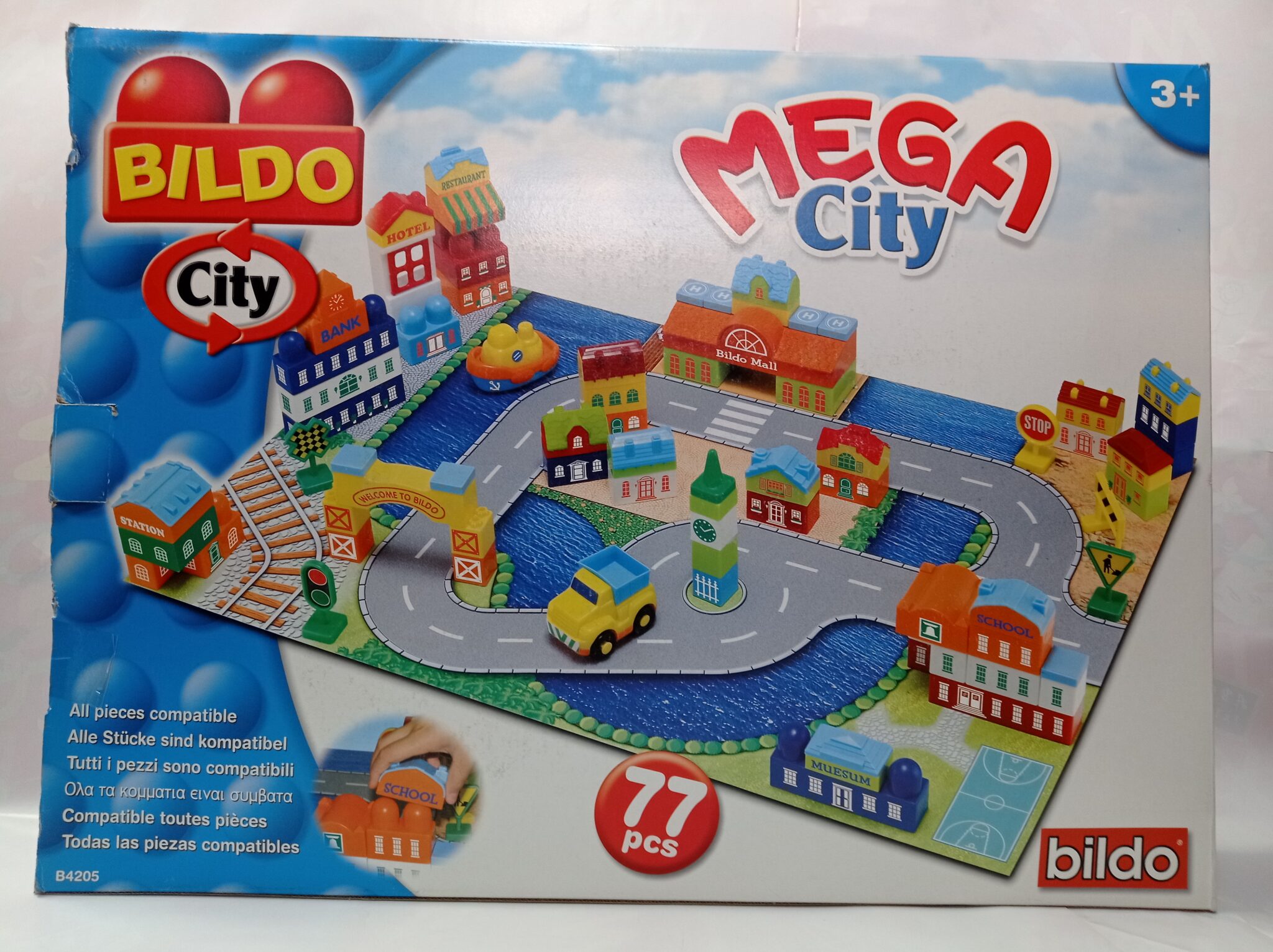 BILDO ΜΕΓΑΛΗ ΠΟΛΗ ΜΕ ΤΟΥΒΛΑΚΙΑ (4205) | Kids4Toys.gr