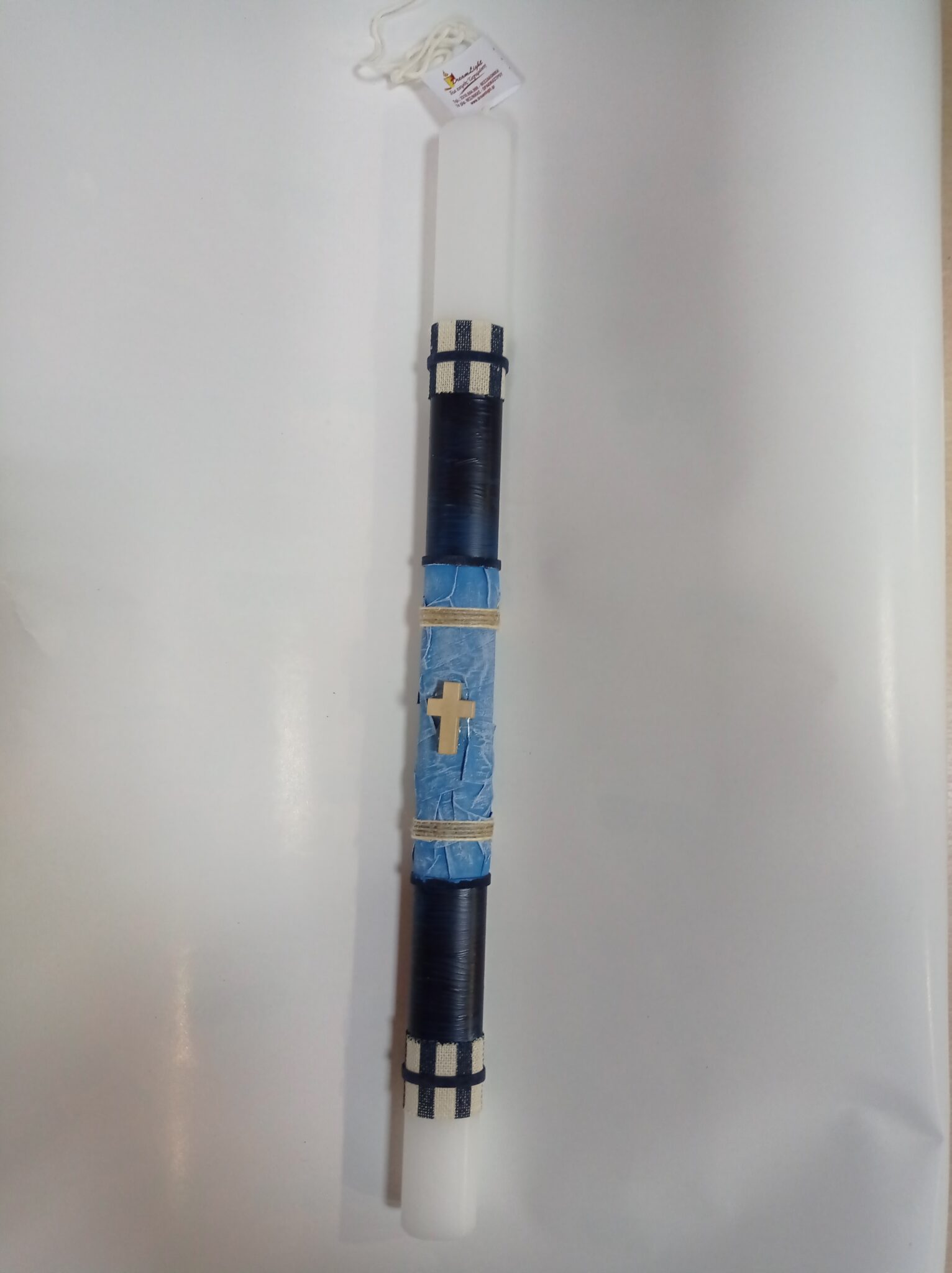 ΛΑΜΠΑΔΑ ΜΕ ΞΥΛΙΝΟ ΣΤΑΥΡΟΥΔΑΚΙ (0203) | Kids4Toys.gr